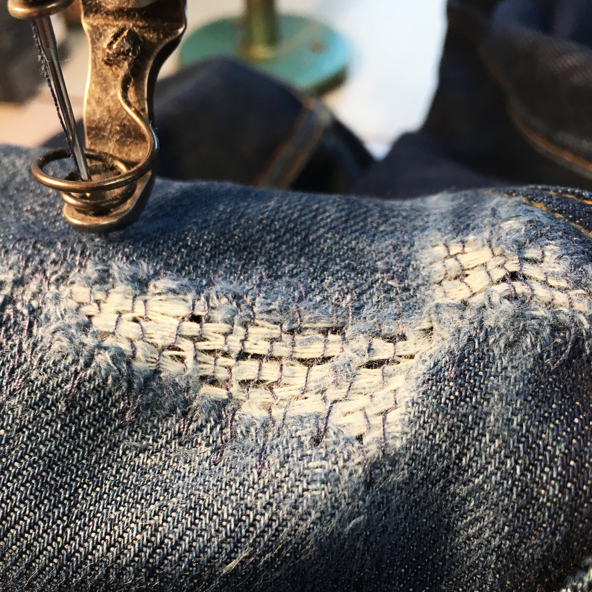 Darned Denim Repair – Darned Fine Workshop